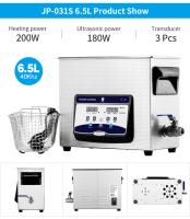 China Skymen 6.5L 180W Ultrasonic Cleaner for Scuba Equipment with 200W Heater 40KHz for sale