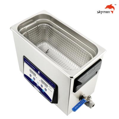 China 6.5L 180W Benchtop Ultrasonic Cleaner SUS304 Tank Digital Timer for Screws for sale