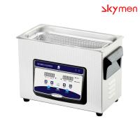 China Skymen 1.19 Gallon Benchtop Ultrasonic Bath SUS304 180W 40KHz for Juice Bottles for sale
