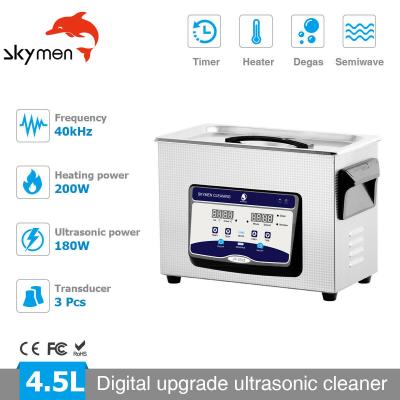 China 4.5L 180W Benchtop Ultrasonic Cleaner 40kHz 1mm Tank for Dental Instruments for sale