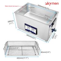 China 480W 20L Table Top Ultrasonic Cleaner For Integrated Circuit for sale