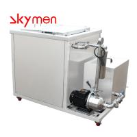 China SUS201 360L 28kHz Industrial Ultrasonic Injector Filter Cleaning Machine 95 Gallon for sale