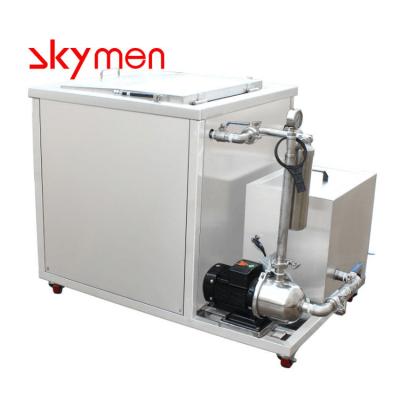 China SUS201 360L 28kHz Industrial Ultrasonic Injector Filter Cleaning Machine 95 Gallon for sale