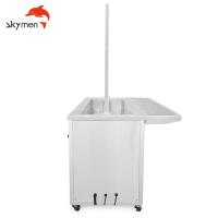 China 330L Double Tank Ultrasonic Blind Cleaning Machine 3600W 28/40KHz with Heating System for sale