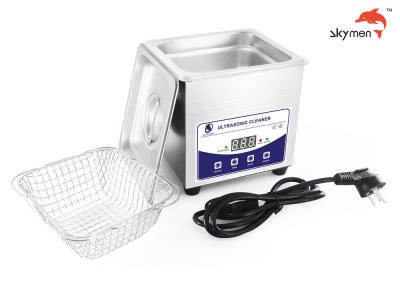 China 1.3L 40kHz Stainless Steel Ultrasonic Cleaner for Dental Instruments with Heating for sale