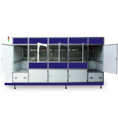 China REACH 175L 4800W Automatic Ultrasonic Cleaner with Dual Chambers for Stencil Sheet Cleaning for sale