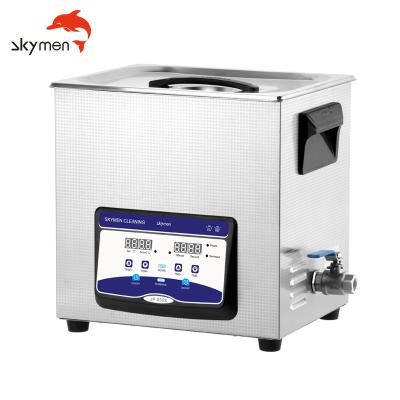 China JP-050S 14.5L 300W Ultrasonic Cleaner 40KHz Stainless Steel Tank for Industrial Parts for sale