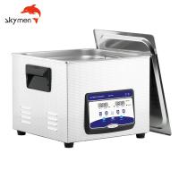 China Skymen JP-060S Benchtop 15L Industrial Ultrasonic Cleaner 360W 40kHz Stainless Steel for sale