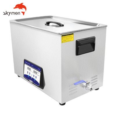 China Skymen JP-120S 38L Benchtop Ultrasonic Cleaner 40KHz 800W Heater SUS304 for Auto Parts for sale