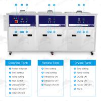 China Skymen JP-3216GH 540L 10800W Three Tank Industrial Ultrasonic Cleaner with DPF for sale