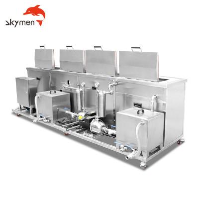China Skymen Industrial Ultrasonic Cleaner 135L 72 Transducers 1800W for DPF EGR Exhaust Parts for sale