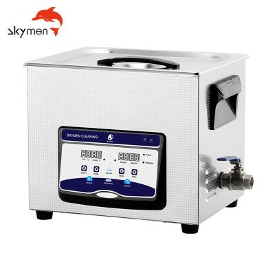 China Skymen JP-040S 10L Digital Ultrasonic Cleaner with 40kHz Frequency and 80°C Heater for Surgical Instruments for sale