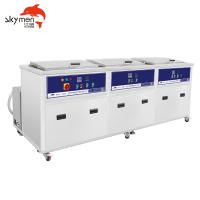 China SUS 53L Three Tank Ultrasonic Cleaner 900W for Engine Cylinder Cleaning for sale