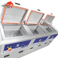 China SUS 53L Three Tank Ultrasonic Cleaner 900W for Engine Cylinder Cleaning for sale