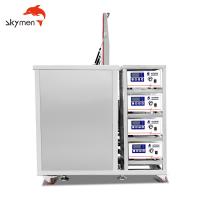 China 99L 40kHz Four Tanks 2mm Heating Ultrasonic Cleaner for Automotive Parts for sale