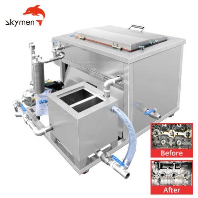 China Skymen 360L Industrial Ultrasonic Cleaner 3600W 72 Transducers for Car Parts Engine for sale