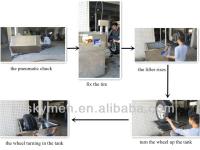 China Customized Ultrasonic Tyre Cleaning Machine 453.6L Capacity with 4500W Power and 28kHz Frequency for sale