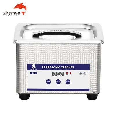 China 50W Portable Benchtop Ultrasonic Cleaner 1L 40kHz Heated Adjustable Timer for Jewelry Watch Parts for sale