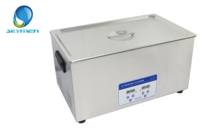 China 30L 600W 40kHz Ultrasonic Cleaner for Metal Parts Stainless Steel Tank for sale