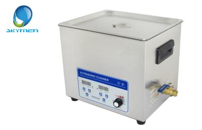 China Industrial Table Top Ultrasonic Cleaner 10L 240W with CE Stainless Steel Tank for sale