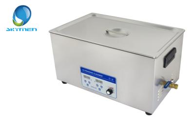 China Industrial Desktop Ultrasonic Cleaner 22L Stainless Steel SUS304 480W 40kHz for sale