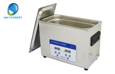 China CE Certified 40KHz Digital Ultrasonic Cleaner with 4.5L Stainless Steel Tank and 180W Power for Electronic Parts for sale