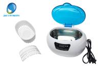China Mini Household Ultrasonic Cleaner 600ml 42kHz for Glasses Jewelry for sale