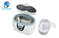 China 600ml Digital Ultrasonic Cleaning Bath 5 Cycles SUS304 Tank 50W for sale