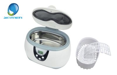 China 600ml Digital Ultrasonic Cleaning Bath 5 Cycles SUS304 Tank 50W for sale