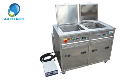 China Stainless Steel Automatic Ultrasonic Cleaner 125L 1800W for Aircraft Parts for sale