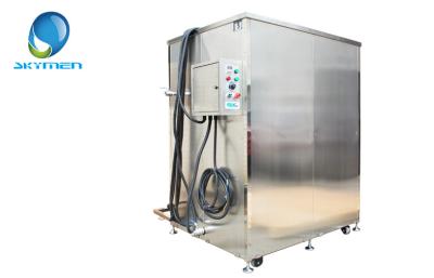 China Industrial Metal Parts Degreas Ultrasonic Cleaning Machine 1430L 9000W with Oil Catch Can for sale