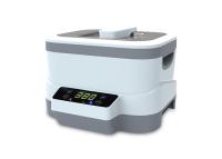 China Portable Ultrasonic Cleaner 1.2L Detachable Tank 42kHz Touch Key Control Dual Power for sale