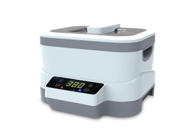 China Portable Ultrasonic Cleaner 1.2L Detachable Tank 42kHz Touch Key Control Dual Power for sale