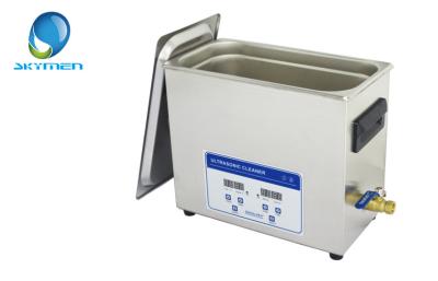 China 6.5L 40kHz Ultrasonic Record Cleaner with Stainless Steel Basket and Digital Heater for sale