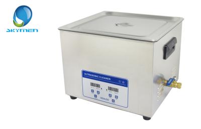 China 15L Digital Ultrasonic Cleaner 360W 40kHz Stainless Steel Tank Heater Timer for Jewelry Engine Parts for sale