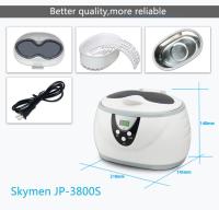China 600ml Digital Household Ultrasonic Cleaner 50W 42kHz for Jewelry Eyeglasses for sale