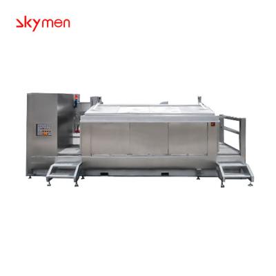 China Industrial Ultrasonic Cleaner 20ft x 6.2ft 96kW for Heat Exchanger Descaling for sale
