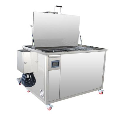 China Automatic Industry Ultrasonic Engine Cleaner With Pneumatic Lift 360L for sale