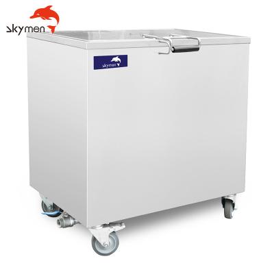 China 250L Commercial Kitchen Heating Soak Tank with 2000W Heater and 28/40 kHz Ultrasonic for Grease Filter Cleaning for sale