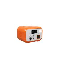 China 600W Portable Power Supply Orange Outdoor Camping Power Station for sale