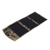 China 8000 MAH solar power bank with solar panel waterproof USB Type-C multi interface for sale