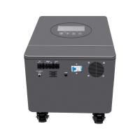 China Portable solar power station 5000W 110V 120V 220V AC output household generator for sale