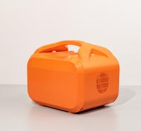 China Camping 110v 220v solar portable power station Orange 600W outdoor power station for sale