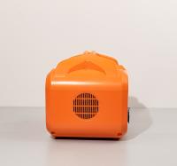 China Camping 110v 220v solar portable power station Orange 600W outdoor power station for sale
