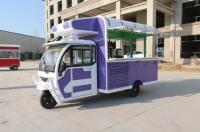 China Lightweight Wasp 3 Wheeled Electric Food Truck 500kg CE ISO Certified Mobile Cafe for sale