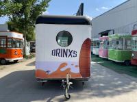 China Mobile Electric Food Cart Stainless Steel Customizable Size LED Lighting Special Food Trucks for sale