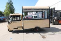 China CE Certified Lightweight Wasp 3-Wheeled Electric Food Truck 100km Range for sale