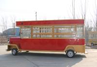China Customizable Stainless Steel Food Truck with 100L Fresh and Waste Water Tanks for sale