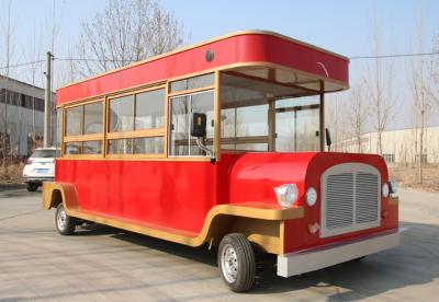 China Customizable Stainless Steel Food Truck with 100L Fresh and Waste Water Tanks for sale