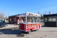 China Electric Lightweight Wasp 3-Wheeled Food Truck 30km Range CE Certified for sale